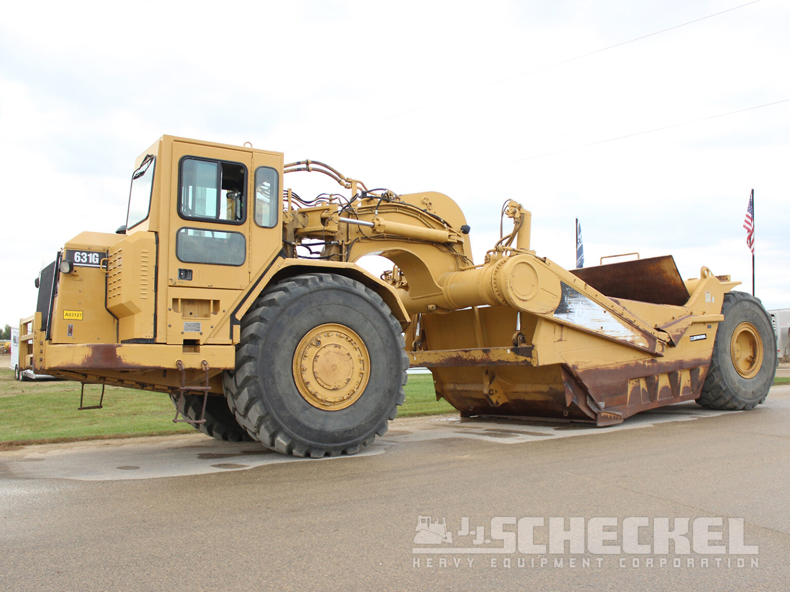 2004 Cat 631G, Motor Scraper, A03127 - J.J. Scheckel