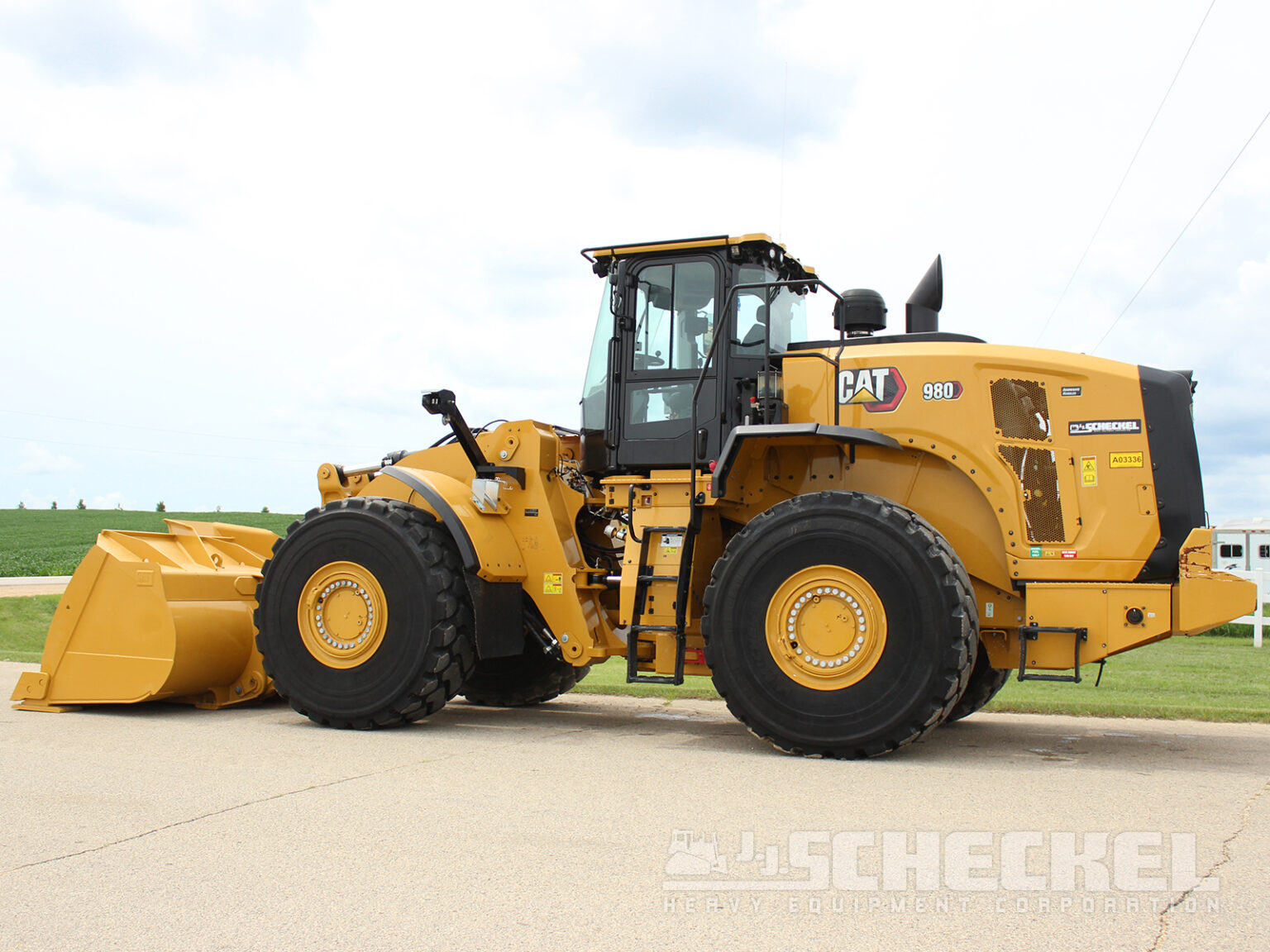 2023 Cat 980, Wheel Loader, A03336 - J.J. Scheckel