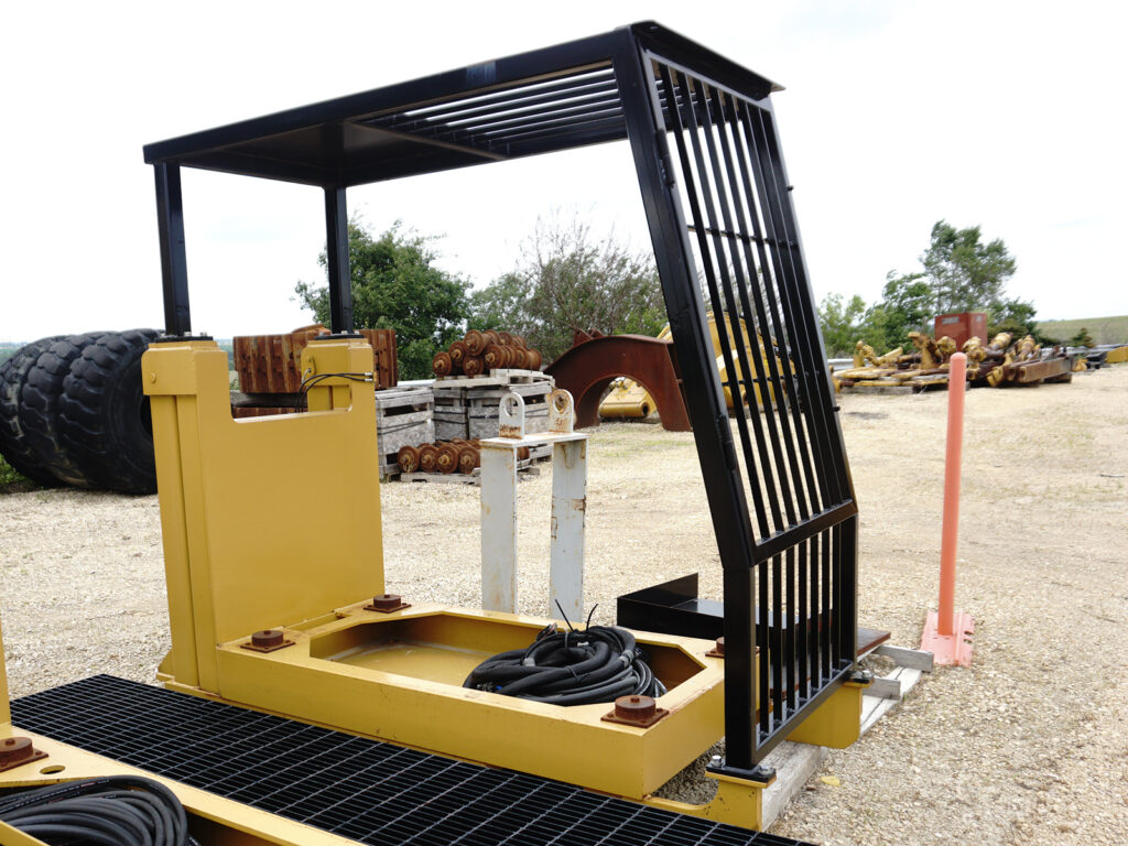 Hydraulic Tilt Cab Platform, fits Cat 349F Ultra High Reach Excavator ...