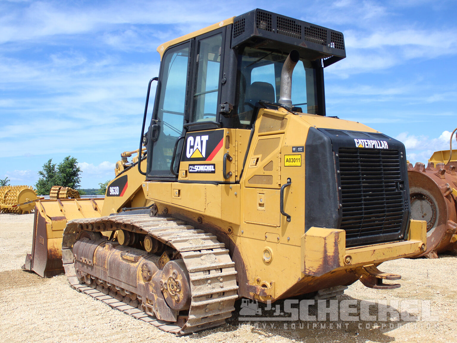 2009 Cat 963D, Track loader, A03011 - J.J. Scheckel