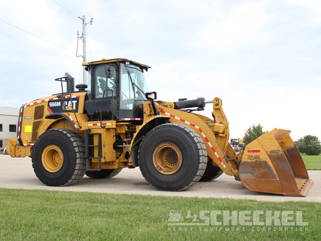 2018 Cat 966M, Wheel Loader, A03278 - J.J. Scheckel