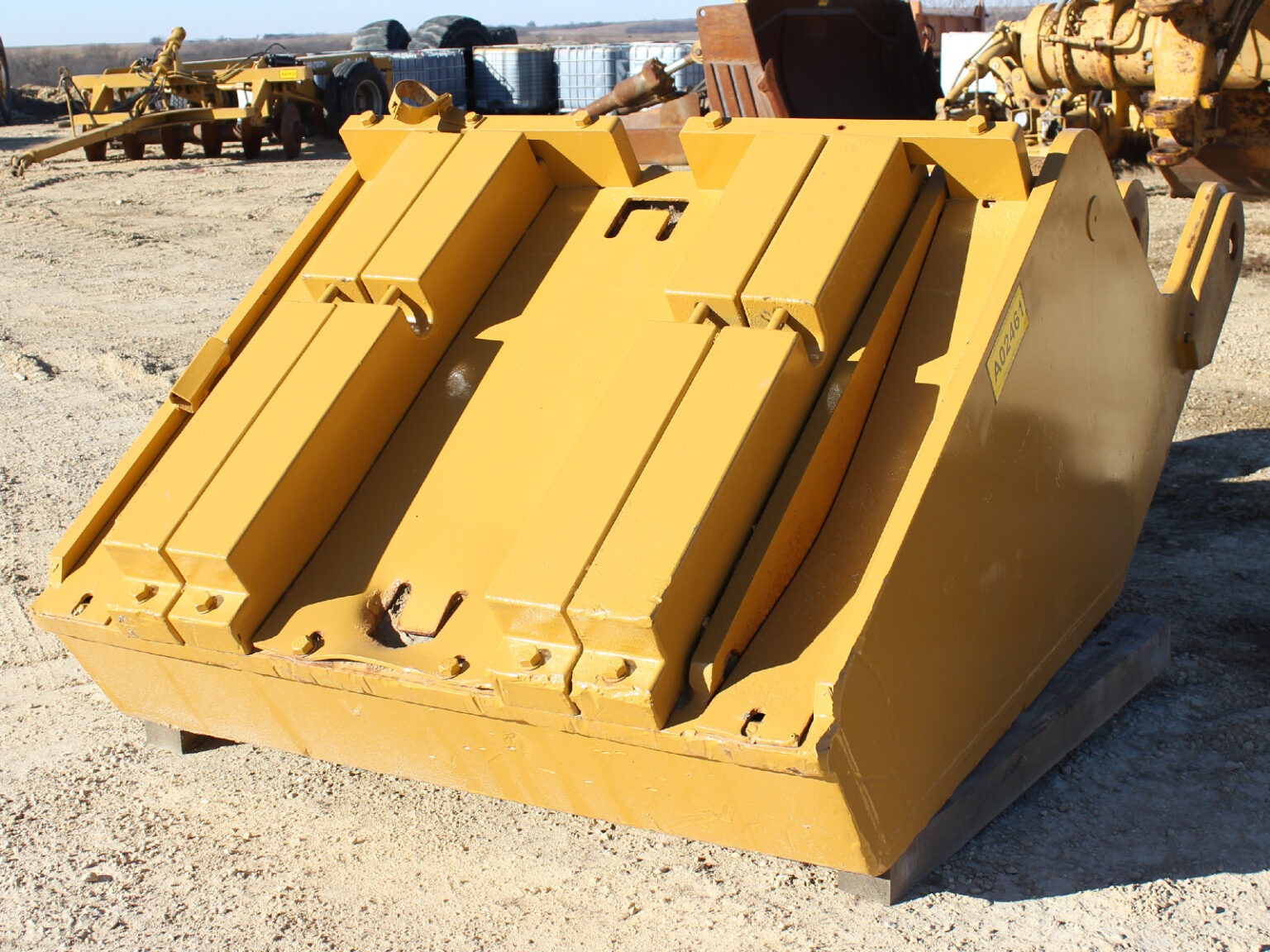 A02461 ~ Cat D10T Counterweight - J.J. Scheckel