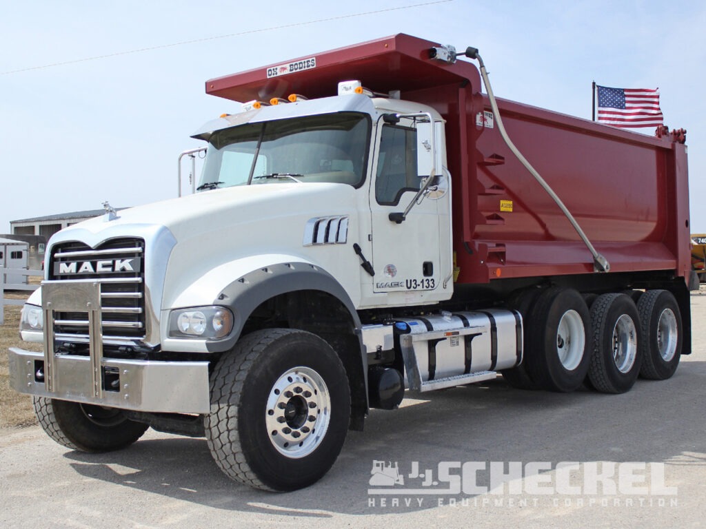 2018 Mack Granite GU713, On Road Dump Truck, A02690 - J.J. Scheckel