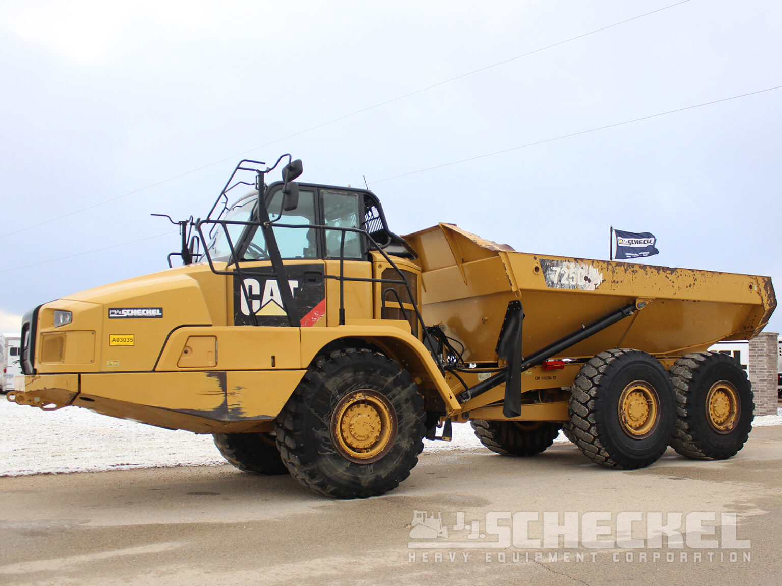 2016 Cat 725C, Haul Truck, A03035 - J.J. Scheckel