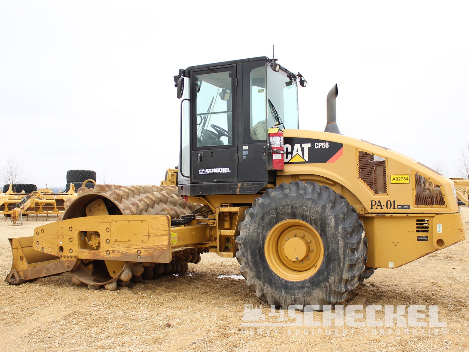 2008 Cat CP56, Compactor, A02784 - J.J. Scheckel