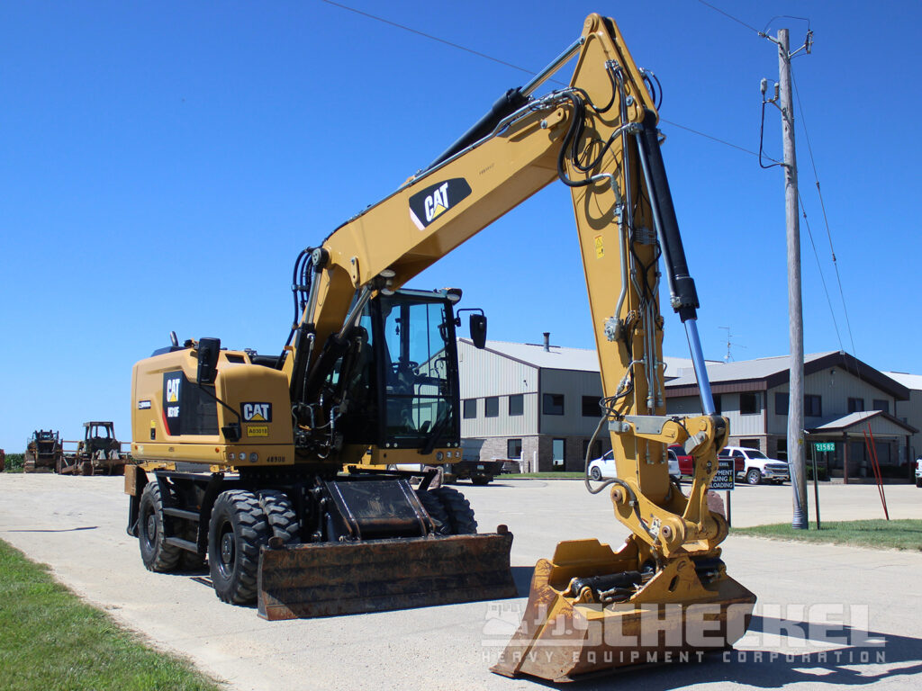 2018 Cat M318F, Wheeled Excavator, A03018 - J.J. Scheckel