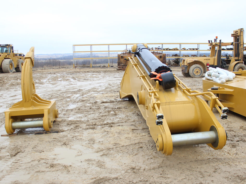 J.J. Scheckel “Rock Eater” Boom Ripper System for Cat 374FL - J.J. Scheckel
