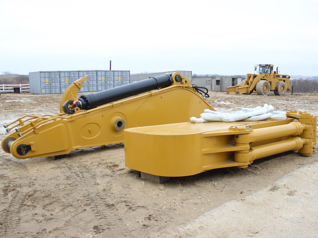 J.J. Scheckel “Rock Eater” Boom Ripper System for Cat 374FL - J.J. Scheckel