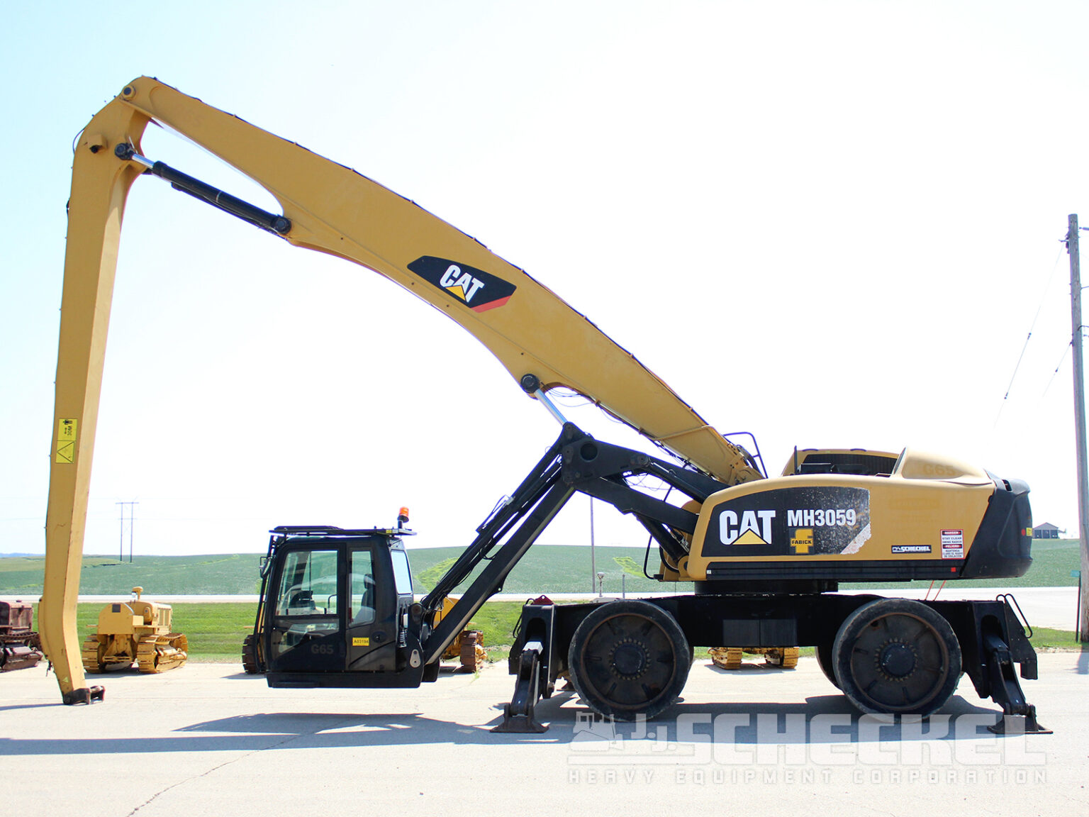 2014 Cat MH3059 Material Handler, A03194 - J.J. Scheckel