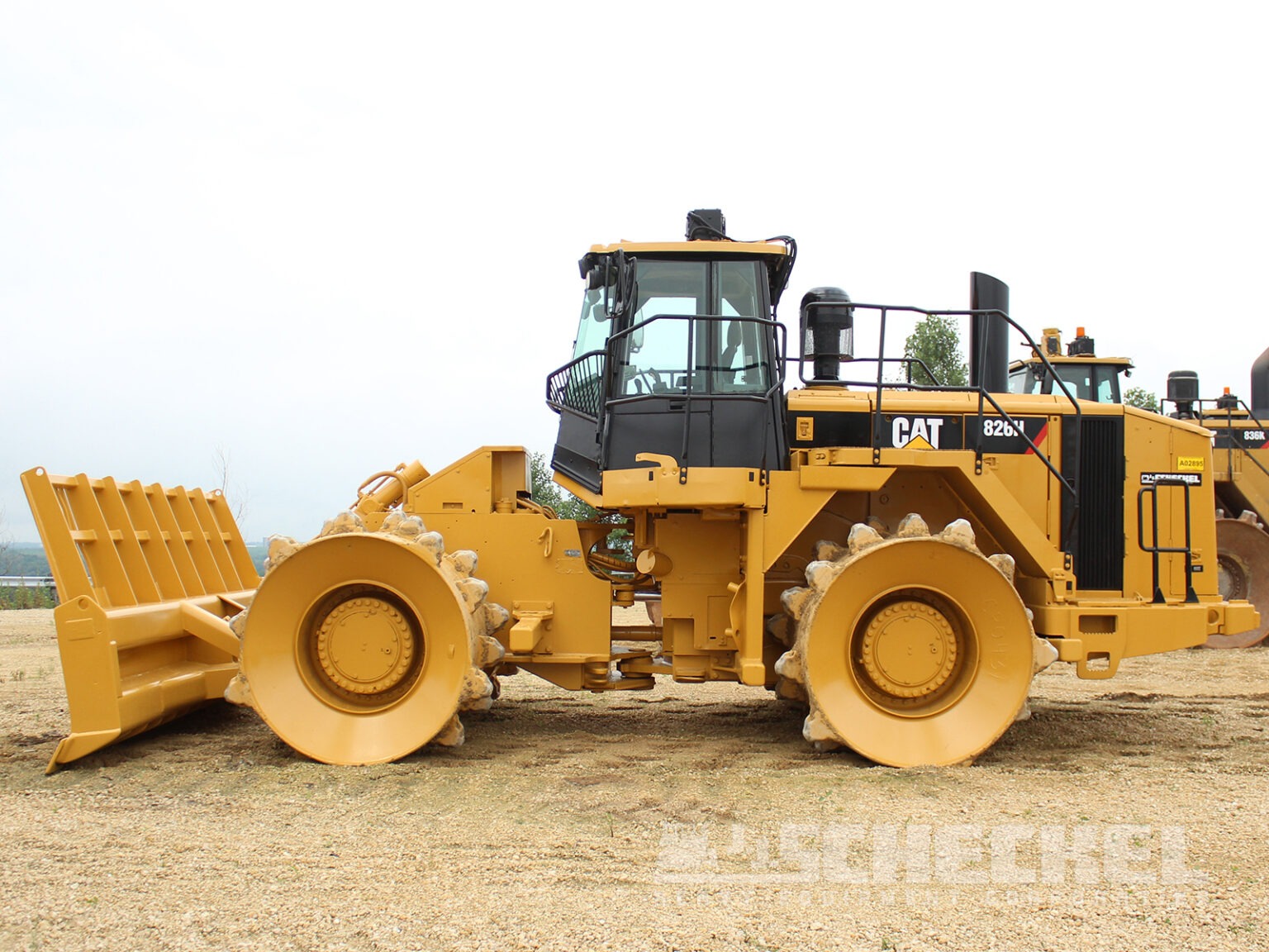 2007 Cat 826H, Landfill Compactor, A02895 - J.J. Scheckel