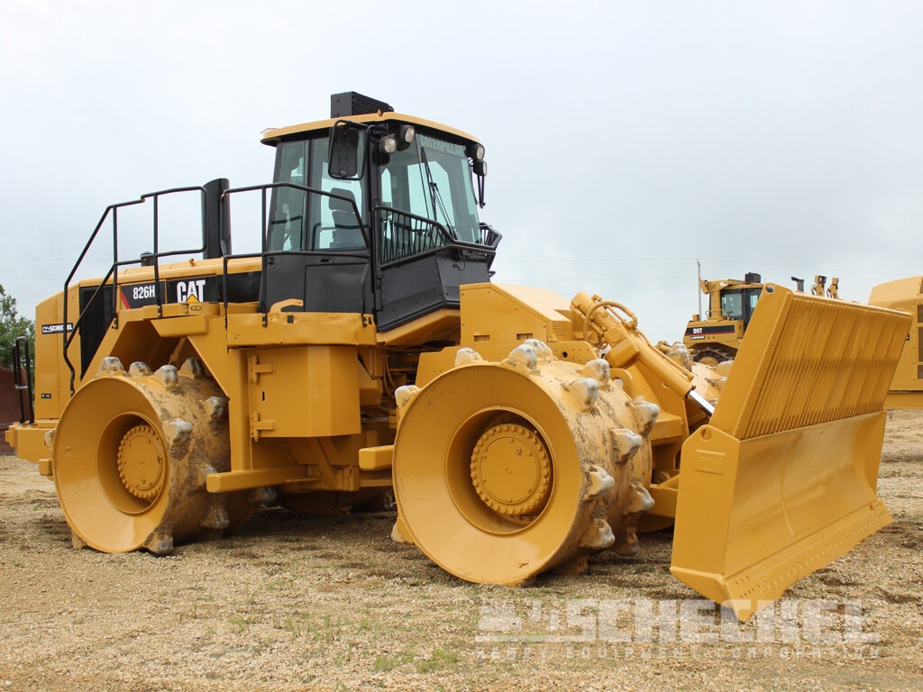 2007 Cat 826H, Landfill Compactor, A02895 - J.J. Scheckel