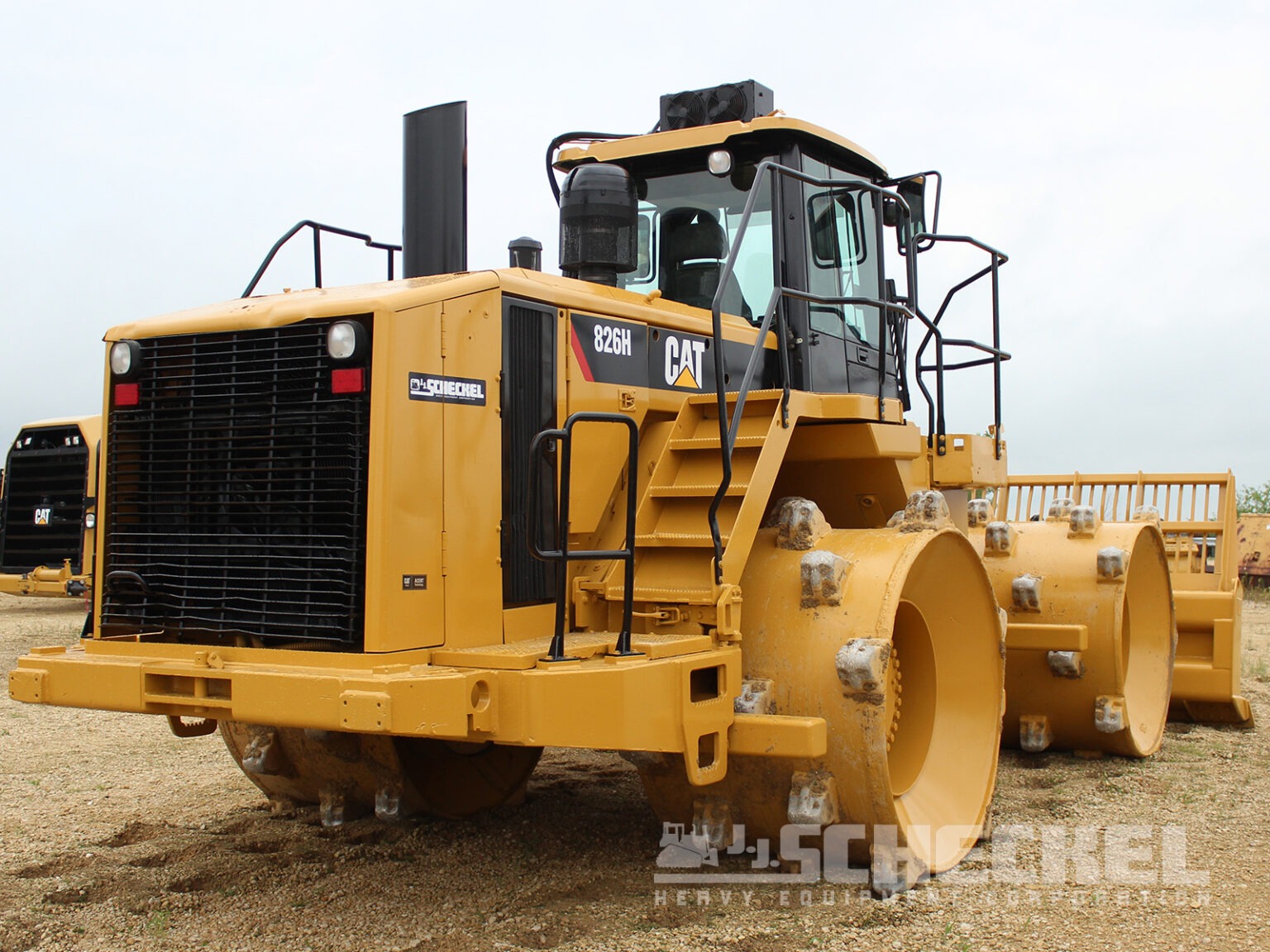 2007 Cat 826H, Landfill Compactor, A02895 - J.J. Scheckel