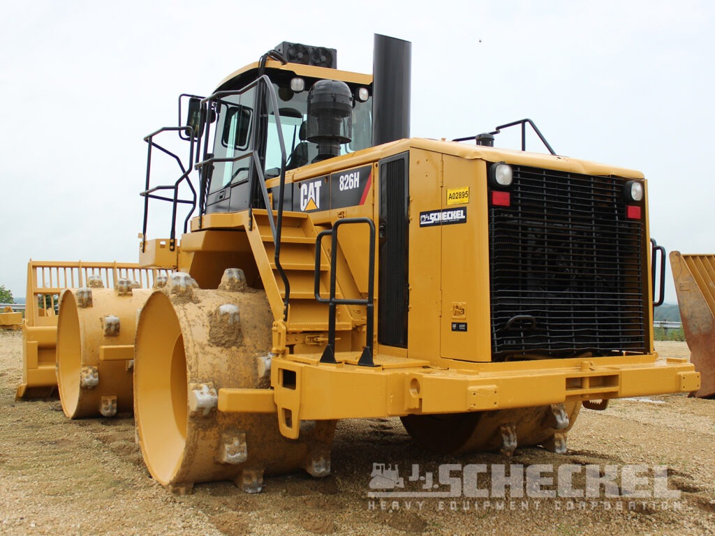 2007 Cat 826H, Landfill Compactor, A02895 - J.J. Scheckel