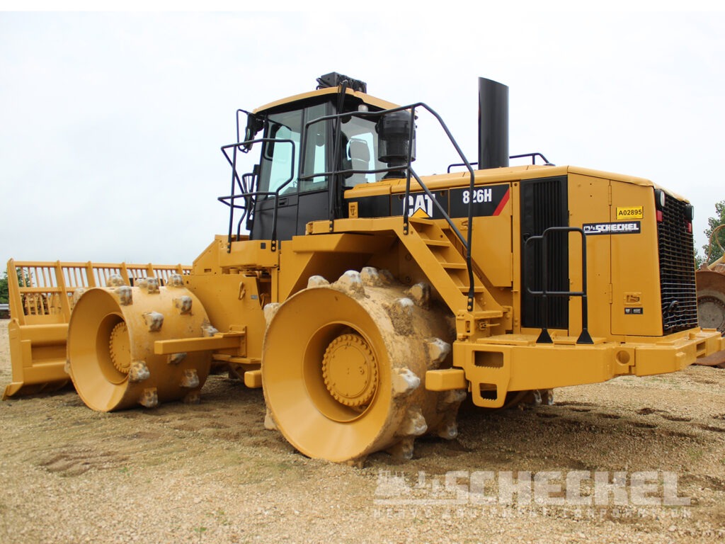 2007 Cat 826H, Landfill Compactor, A02895 - J.J. Scheckel