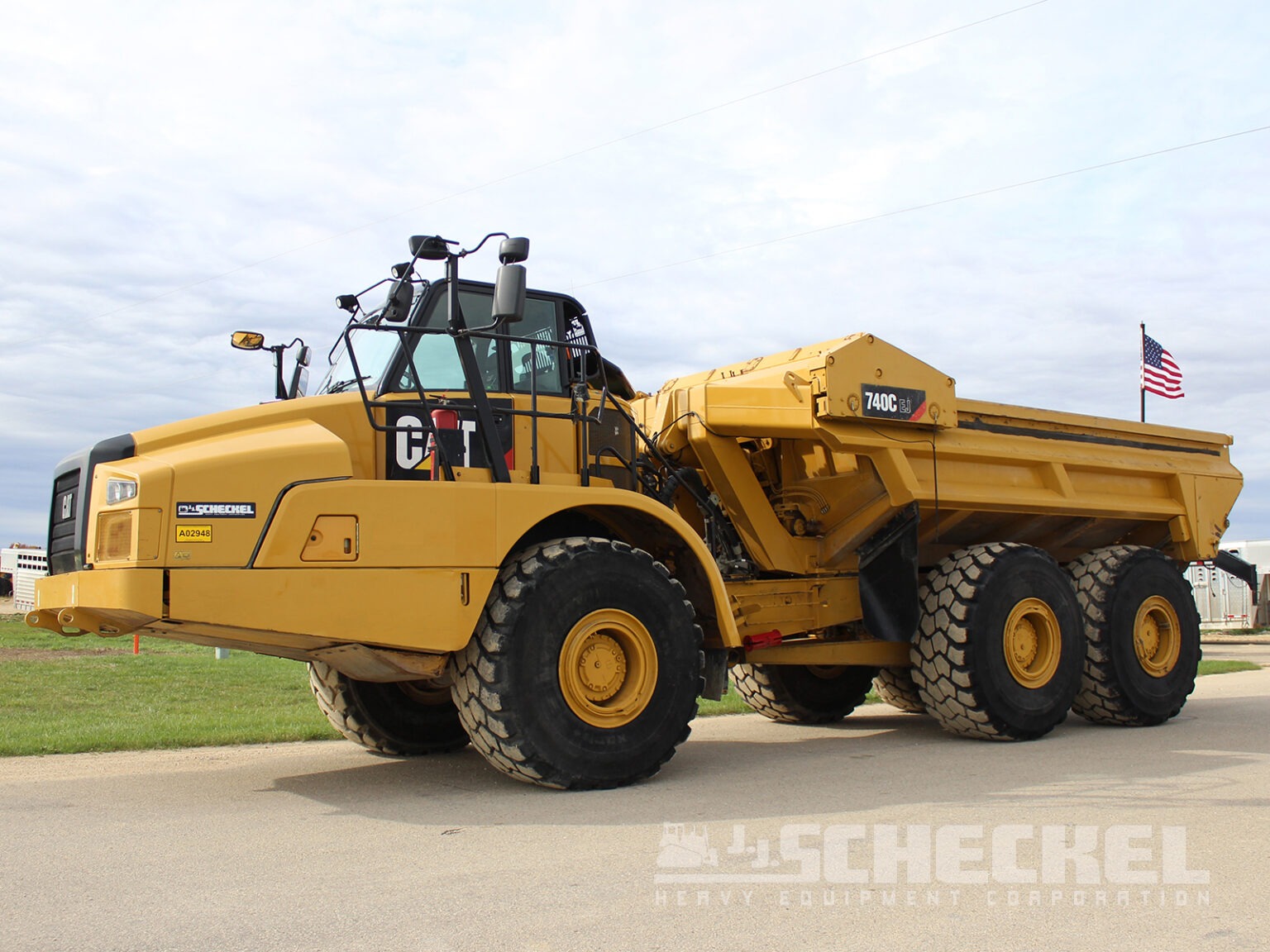 2015 Cat 740C, Haul Truck, A02948 - J.J. Scheckel