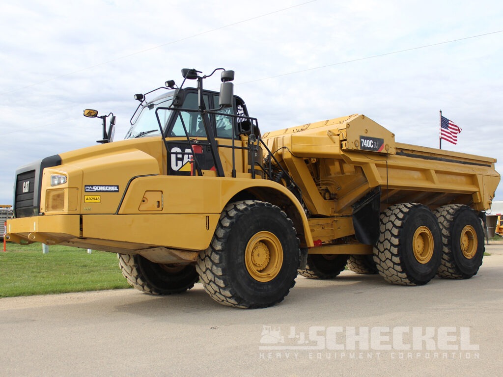 2015 Cat 740C, Haul Truck, A02948 - J.J. Scheckel