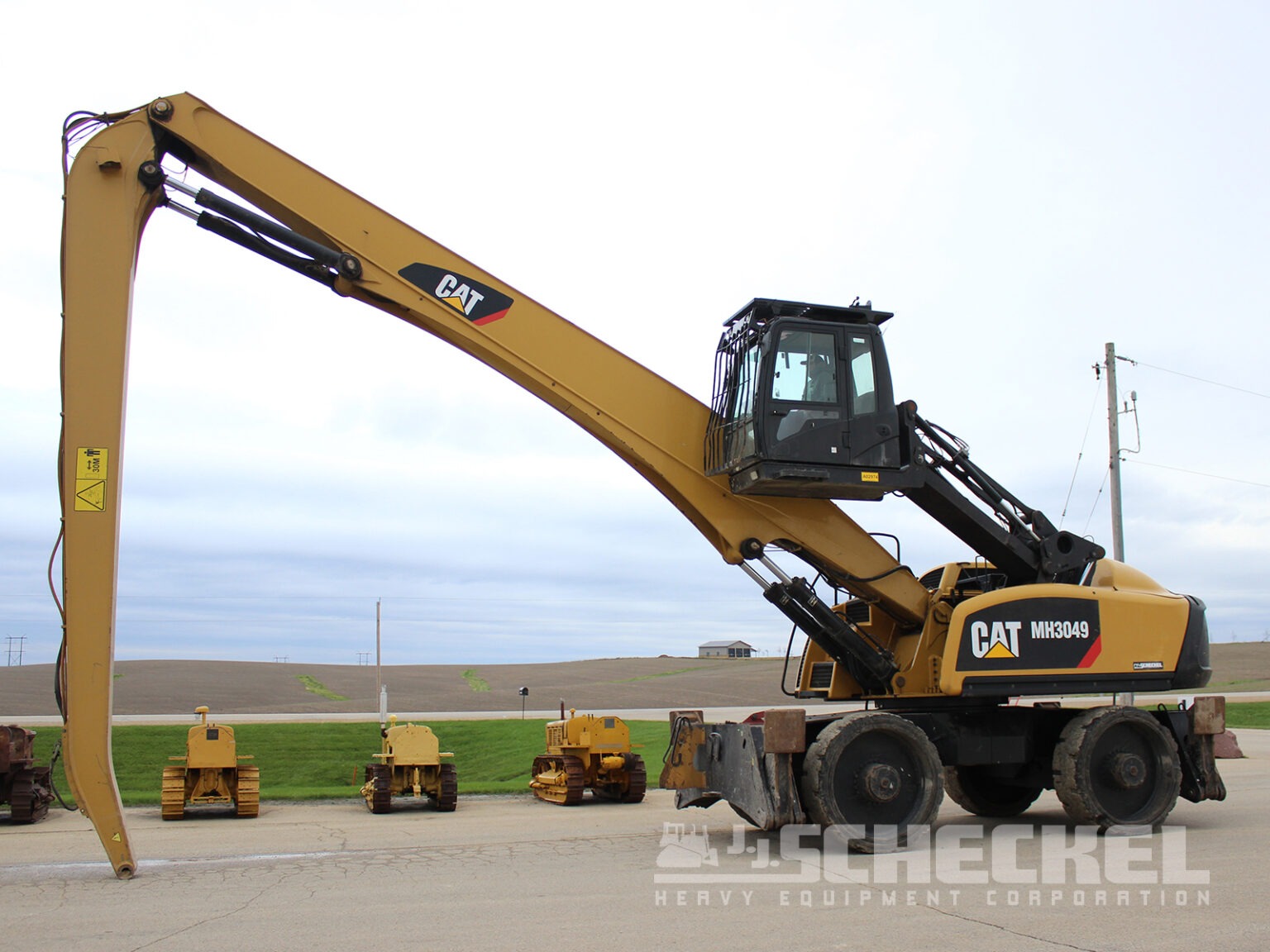 2017 Cat MH3049 Material Handler, A02974 - J.J. Scheckel