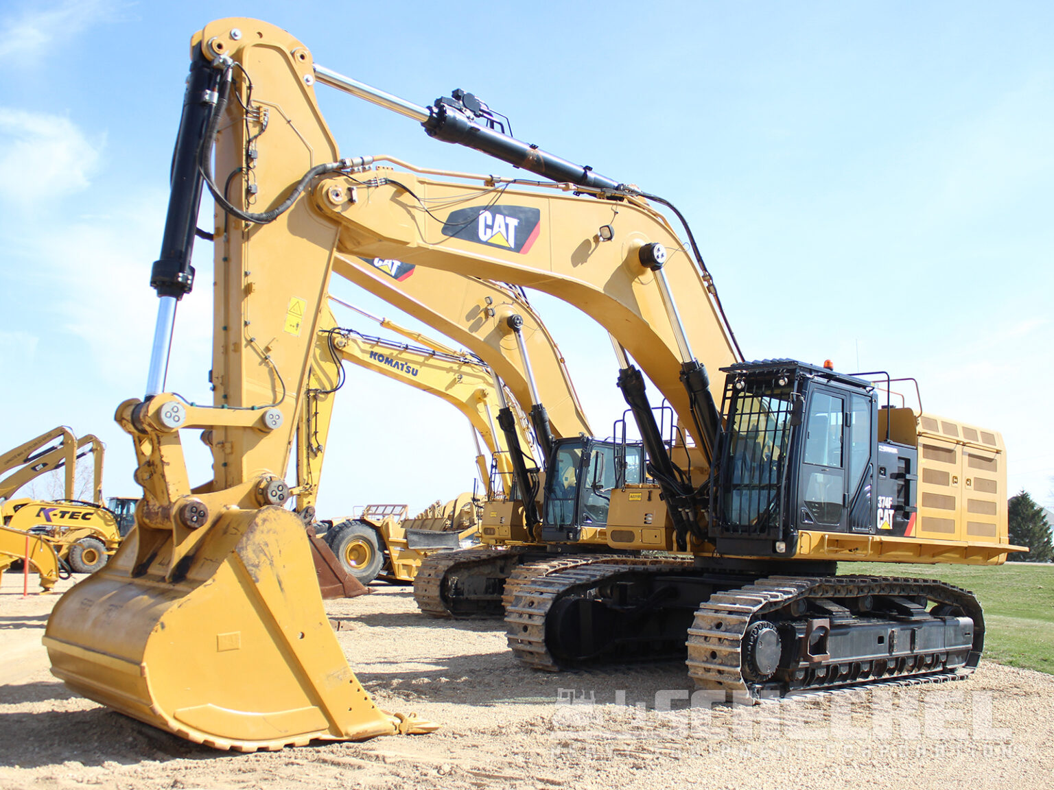 2015 Cat 374FL ME, Mass Excavator, A03195 - J.J. Scheckel