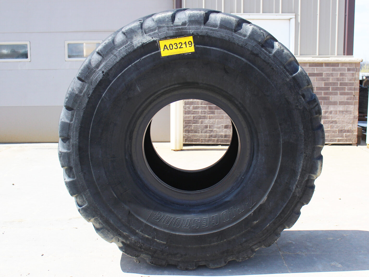 A03219 ~ Bridgestone 29.5 R25 Radial Tire, Used - J.J. Scheckel