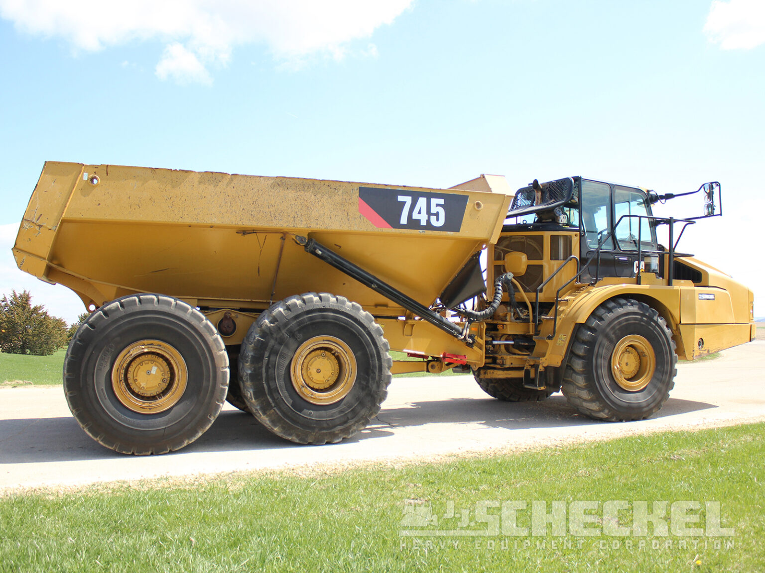 2018 Cat 745, Haul Truck, A03225 - J.J. Scheckel