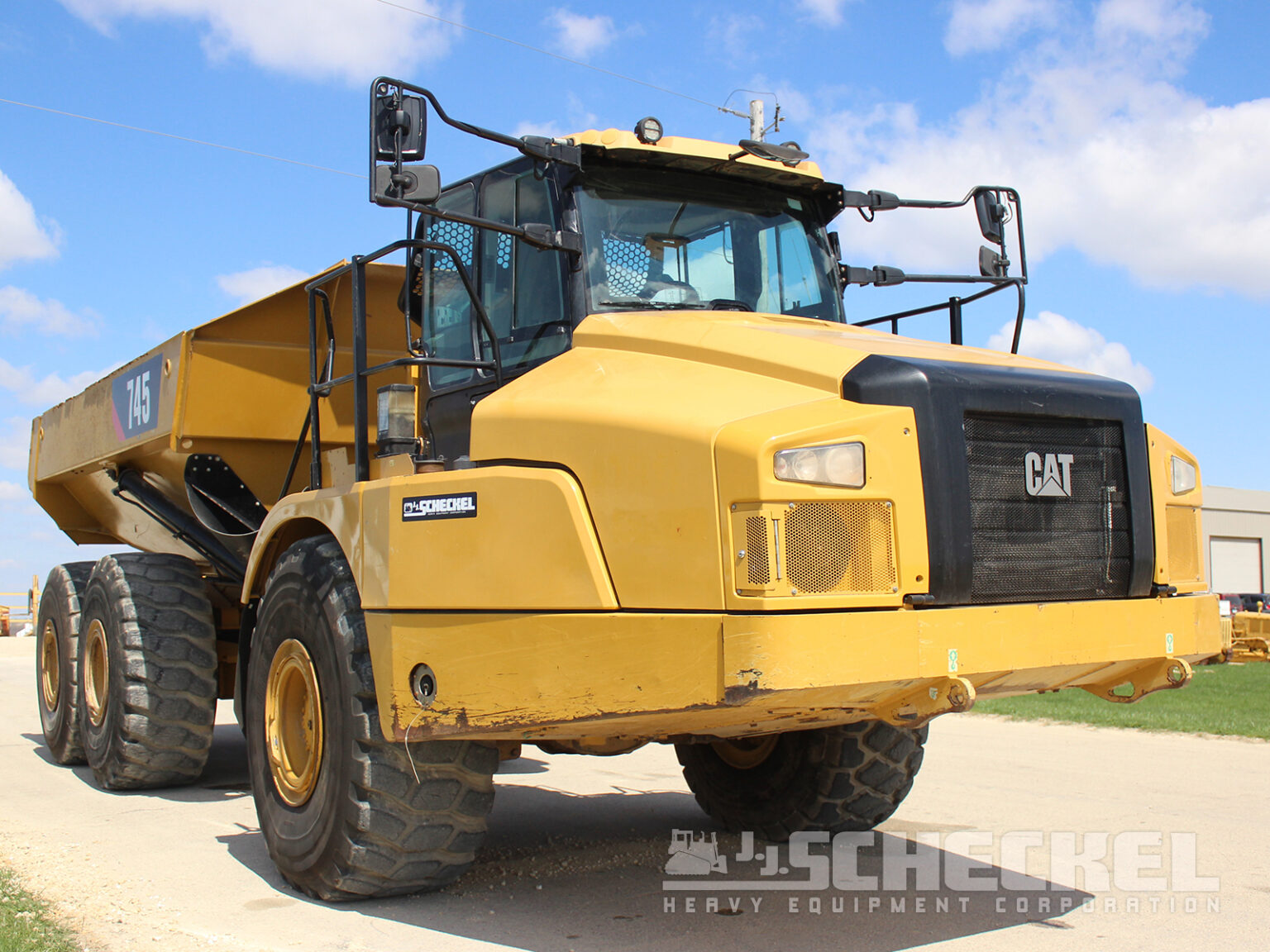 2018 Cat 745, Haul Truck, A03225 - J.J. Scheckel