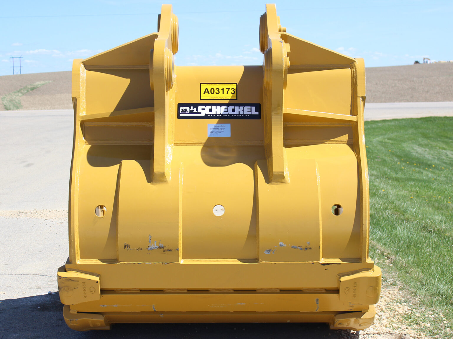 75” wide, 5 Yard, JJS Severe Duty Rock Bucket, to Fit Cat 374's with ...