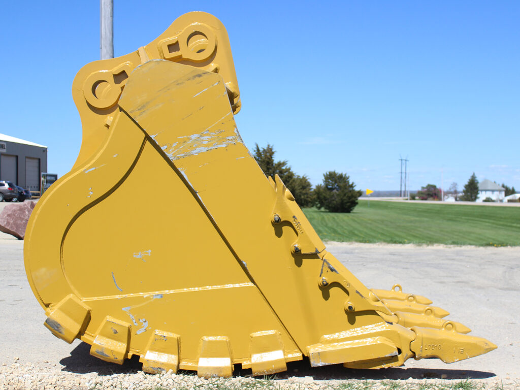 75” wide, 6 Yard, JJS Severe Duty Rock Bucket, to Fit Cat 390FL with ...
