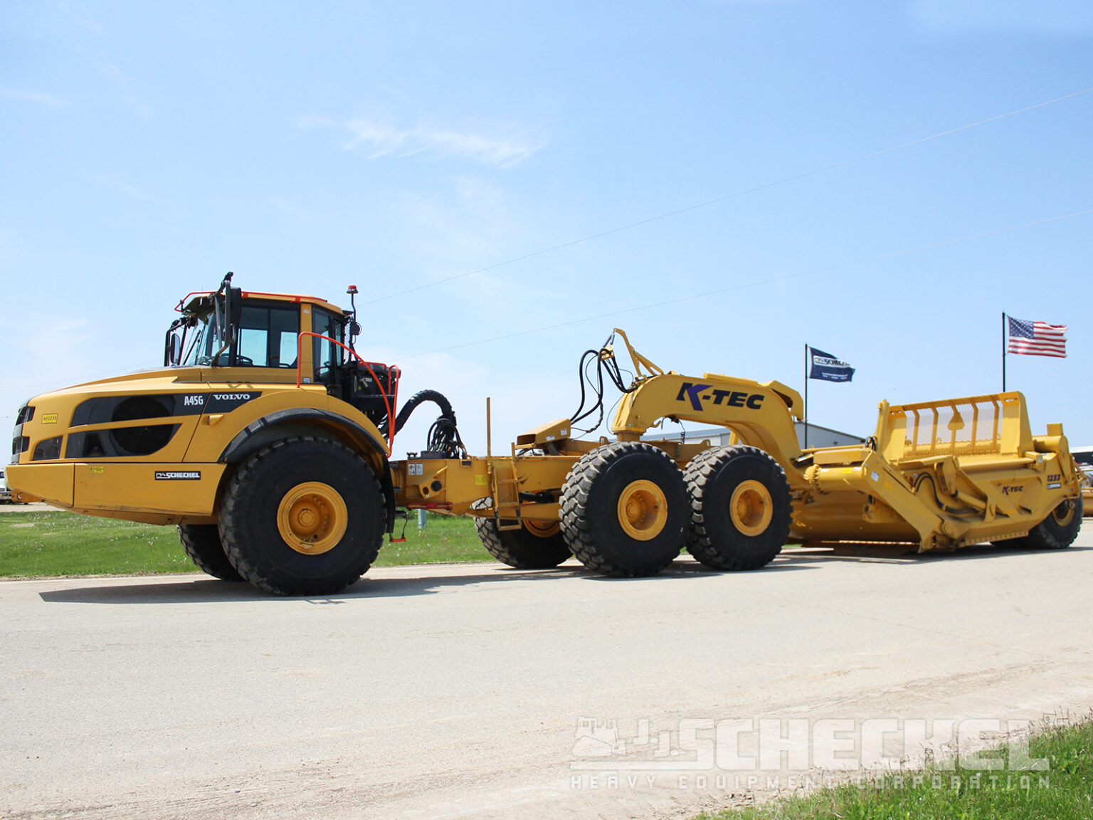 2018 Volvo A45G & K-tec 1233 Scraper Package - A03235 & A03037 - J.J ...