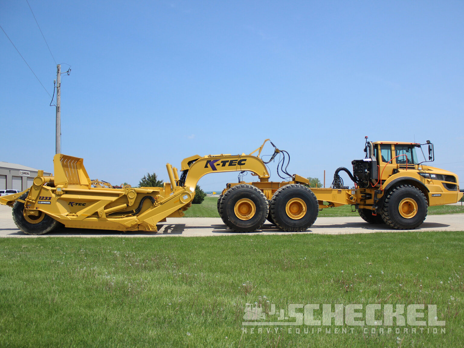 2018 Volvo A45G & K-tec 1233 Scraper Package - A03235 & A03037 - J.J ...