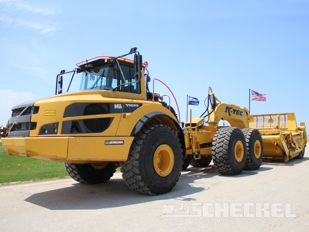 2018 Volvo A45G & K-tec 1233 Scraper Package - A03235 & A03037 - J.J ...
