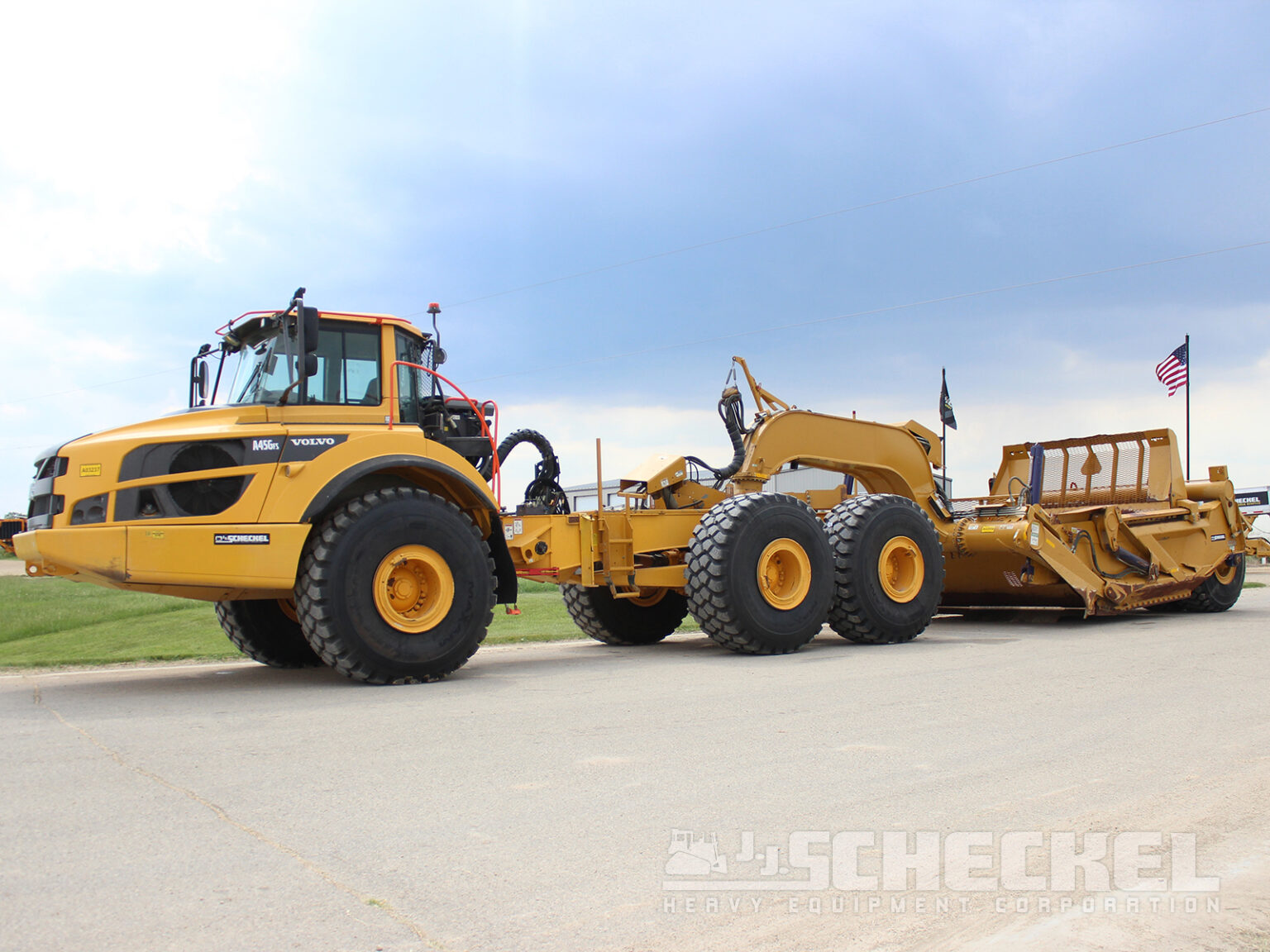2019 Volvo A45G & K-tec 1233 Scraper Package- A03237 & A02956 - J.J ...