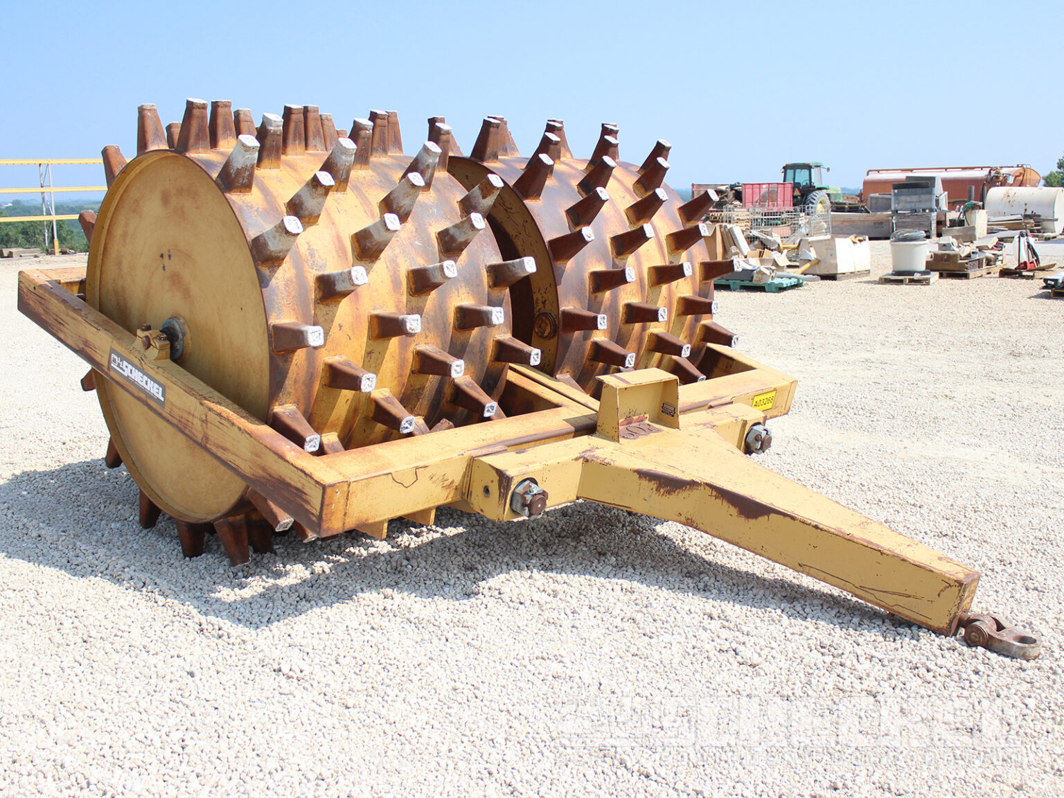 A03268, 60”+48” Double Drum Sheepsfoot Roller - J.J. Scheckel