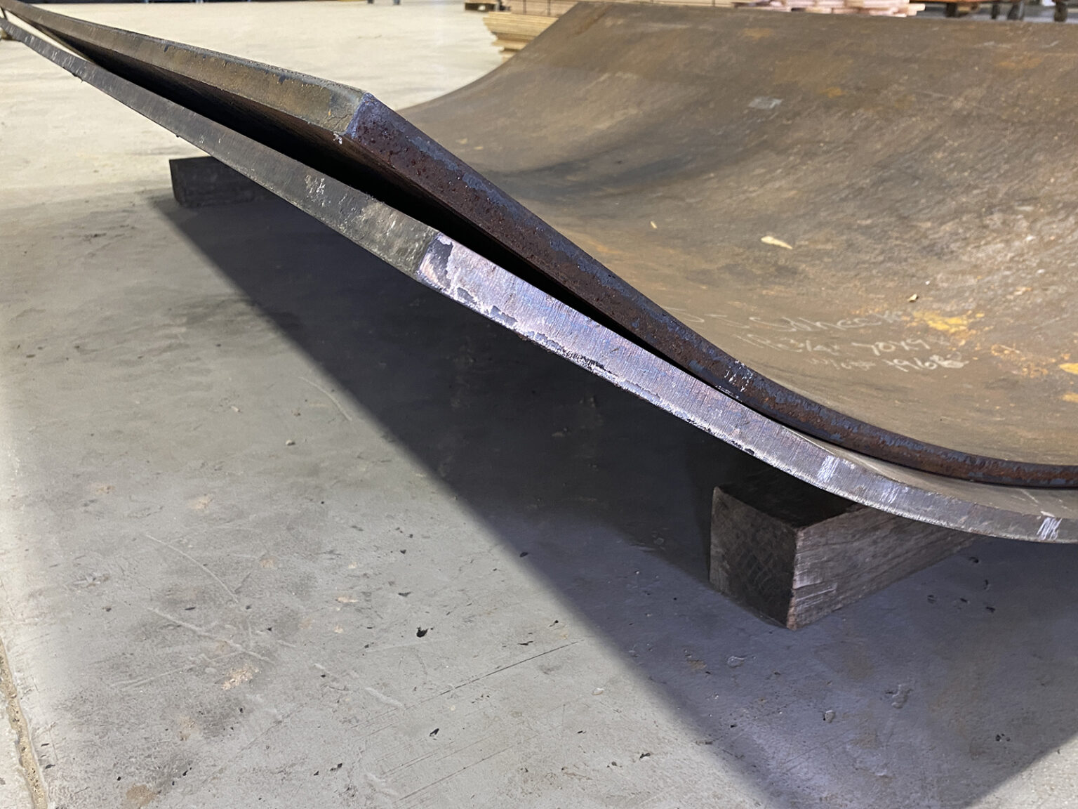 Cat D8T, SU Blade Liner, Steel Plates - J.J. Scheckel