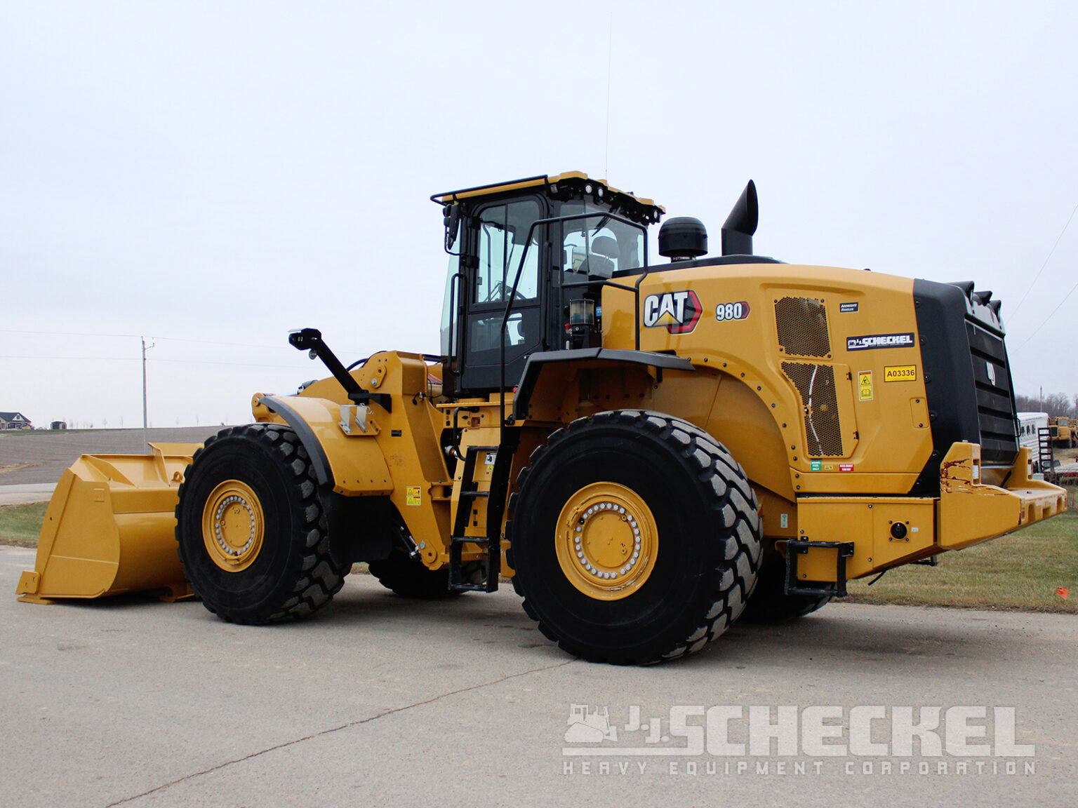 2023 Cat 980, Wheel Loader, A03336 - J.J. Scheckel