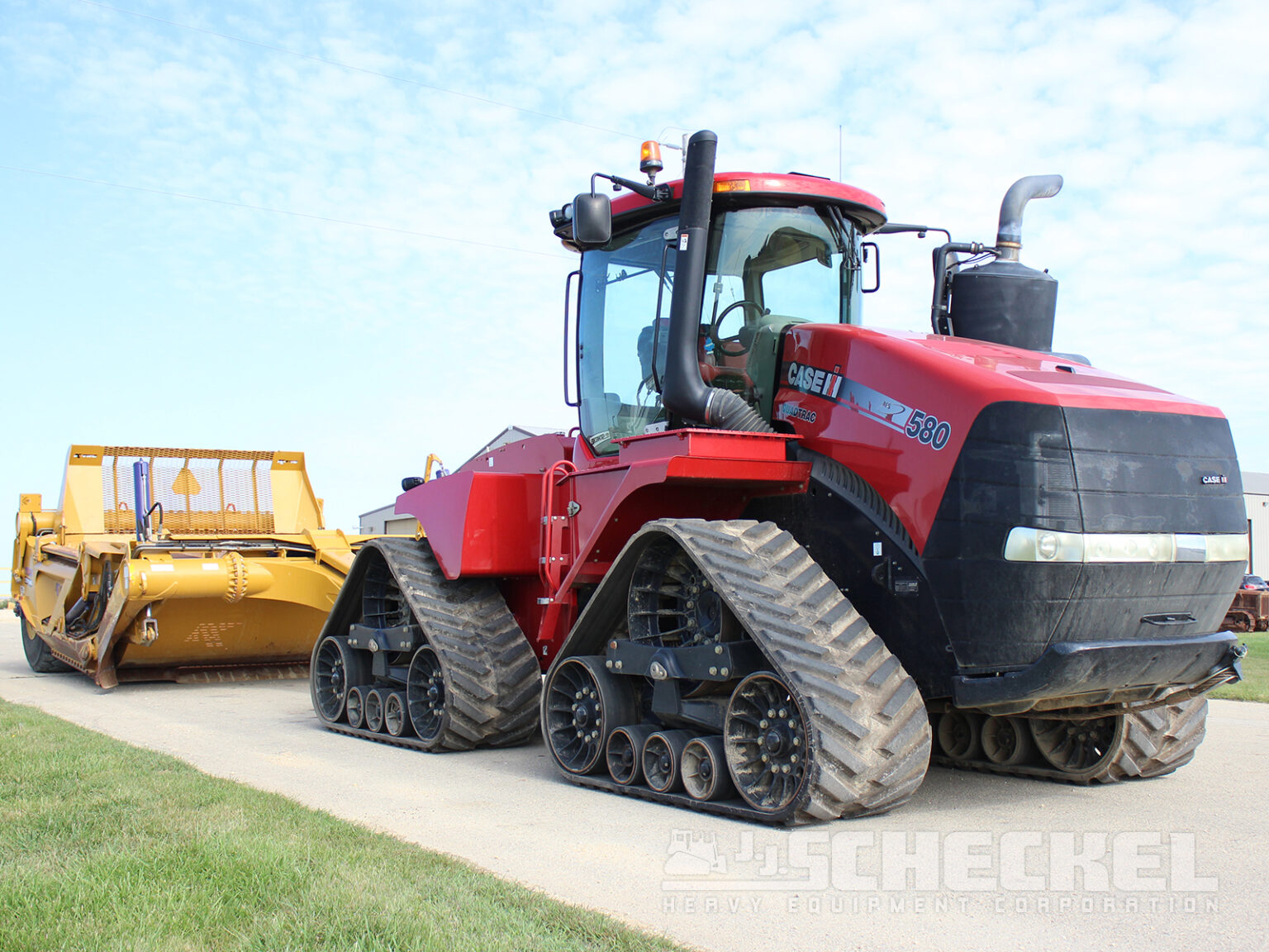 2014 Case IH Steiger 580 QUADTRAC & 2014 K-Tec 1233 Scraper Package - A03038 & A03062 - J.J ...